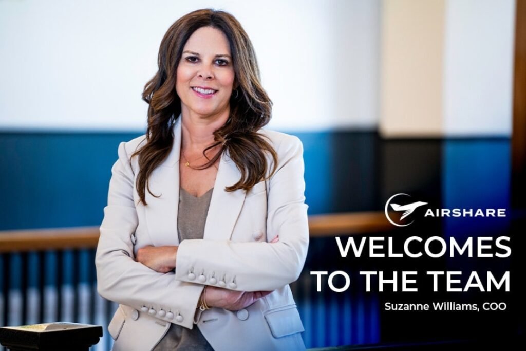 Airshare appoints Suzanne Williams as Chief Operating Officer amid ...