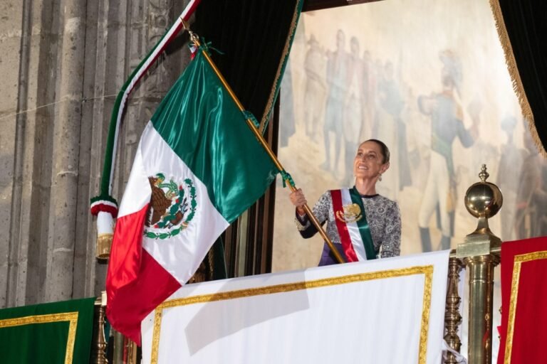 Claudia Sheinbaum becomes first woman to lead Mexico’s Cry of ...
